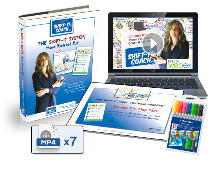 SHIFT-IT Visual Coaching Home Retreat - Become Your Next Self